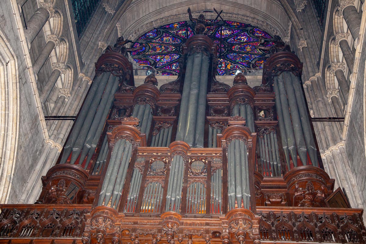 Reims Cathedral Organ Cathédrale Notre Dame, Reims, France